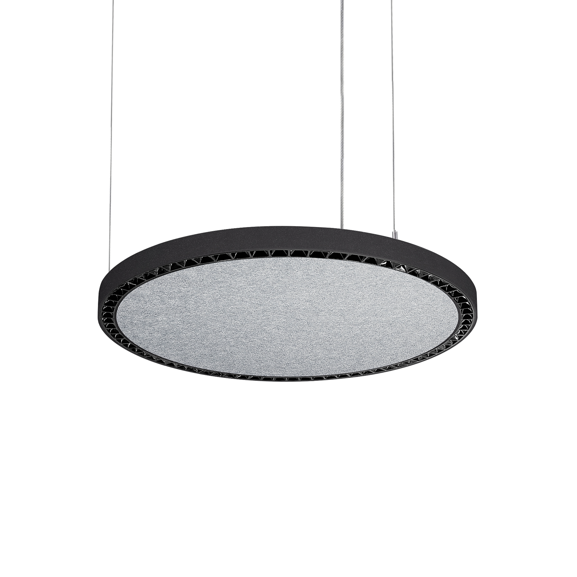 MELME Design LED Ring Deckenleuchte mit Akustik Filz Ø 600 mm
